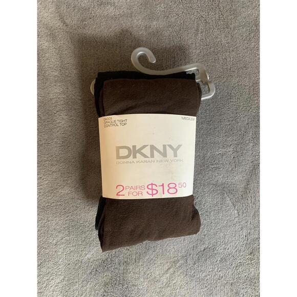 Dkny | Intimates & Sleepwear | Dkny Opaque Control Top Tights 2pack ...